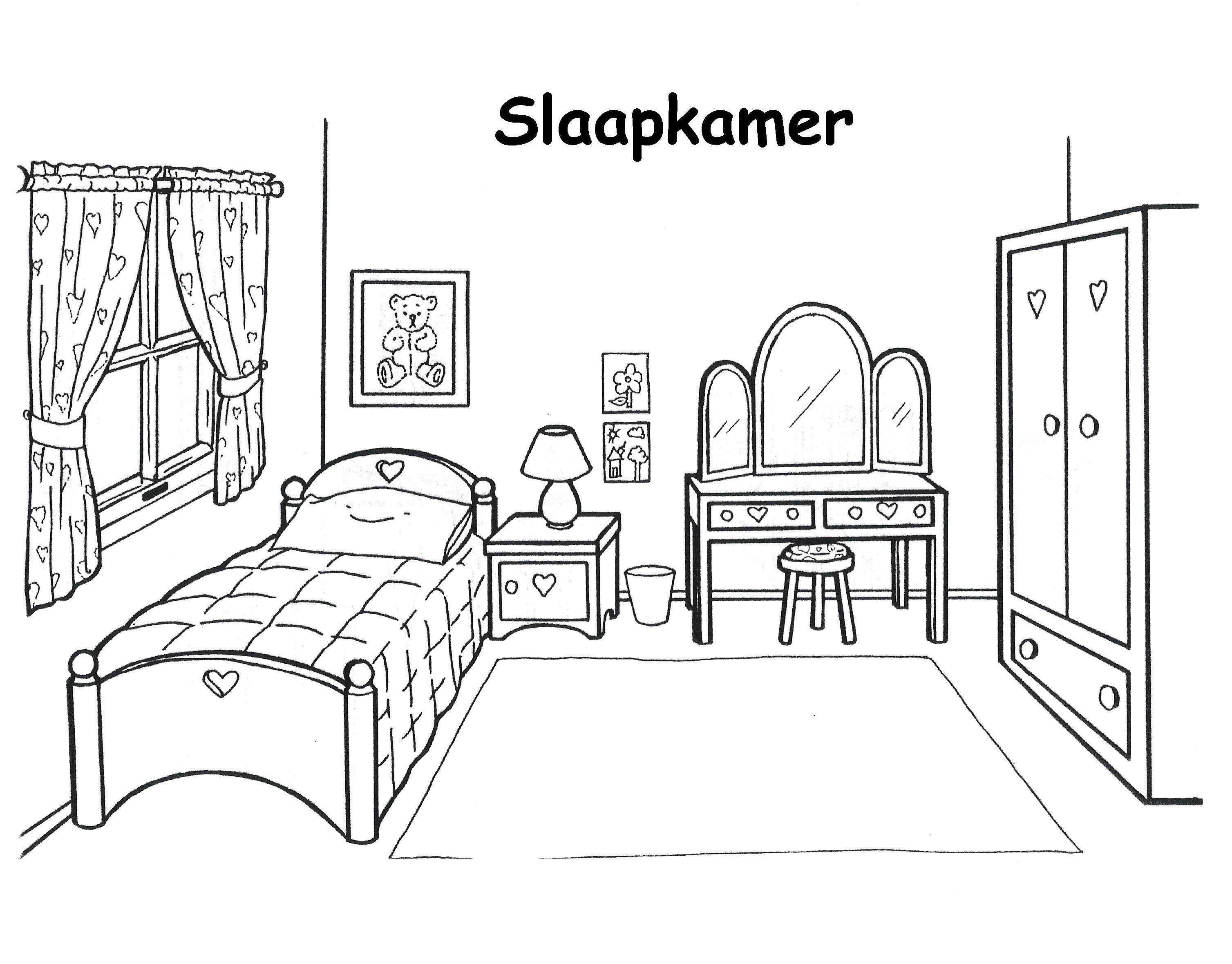 Inkleur huisie - deur hanger